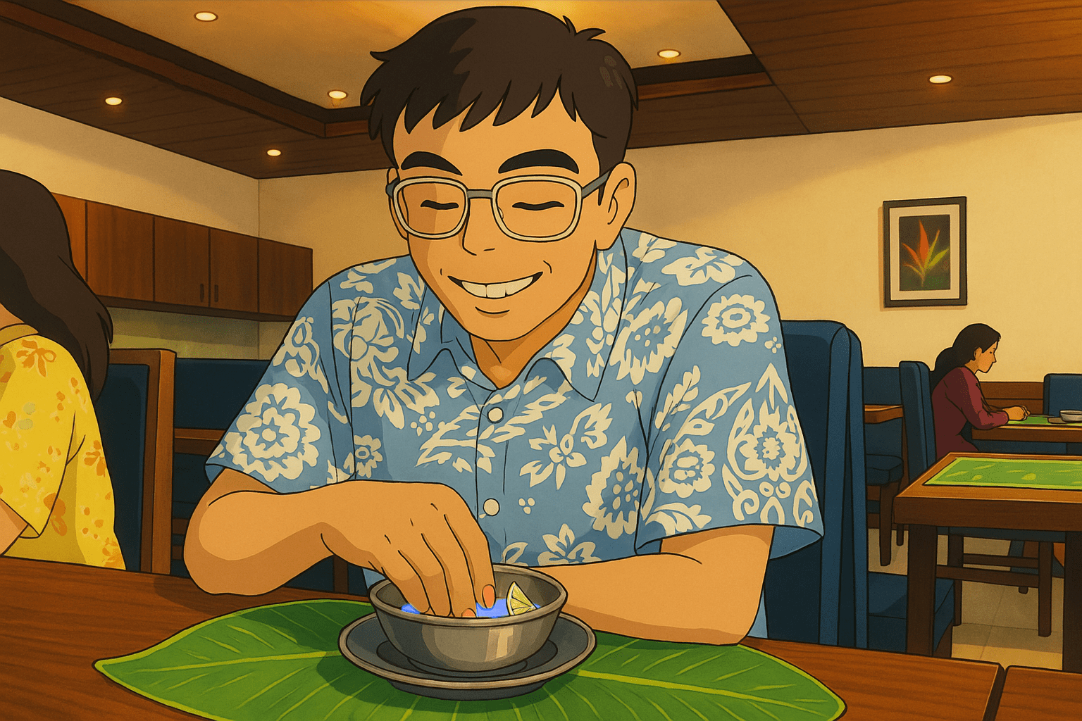 The Curious Case of the Post-Meal Puddle - Amit Darda